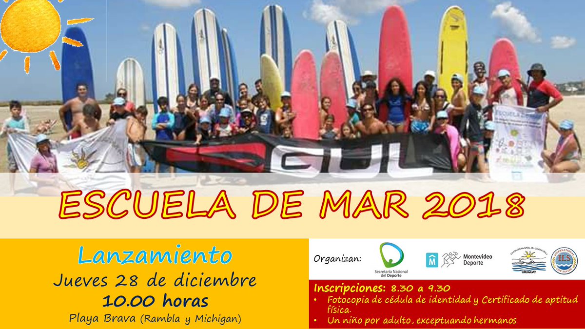 Lanzan la "Escuela de Mar" 2018 - 970 Universal