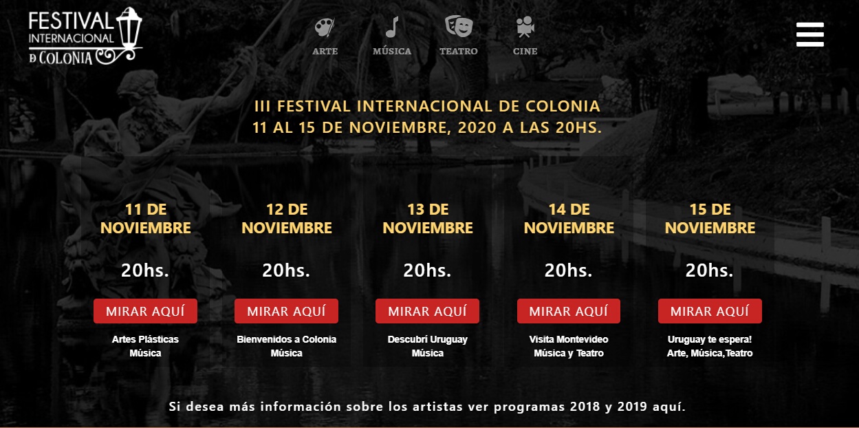 Del 11 al 15 de noviembre se celebra virtualmente el III Festival ...