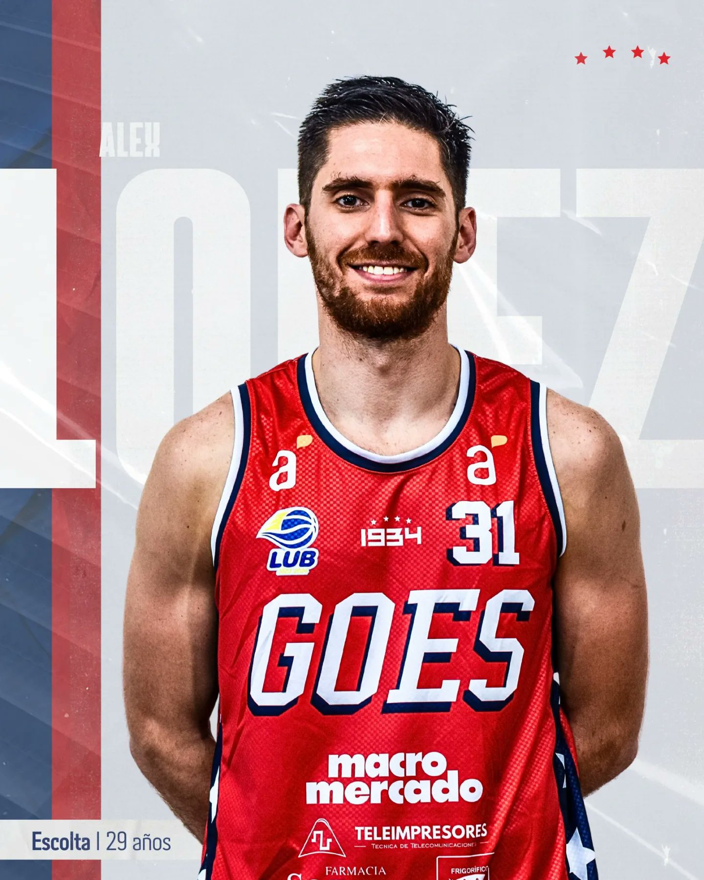 Alex López: “Esperemos estar a la altura de este club, el primer ...