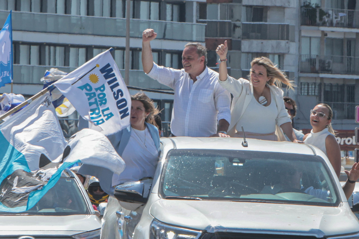 La fórmula del PN participó de una caravana y un acto en la rambla de ...